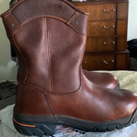 Timberland | Shoes | Helix Pullon Composite Safety Toe Boots 2 | Poshmark